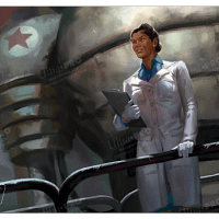 Magic: The Gathering Fallout Playmat - Dr Madison Li - Kevin's Hobby Shop
