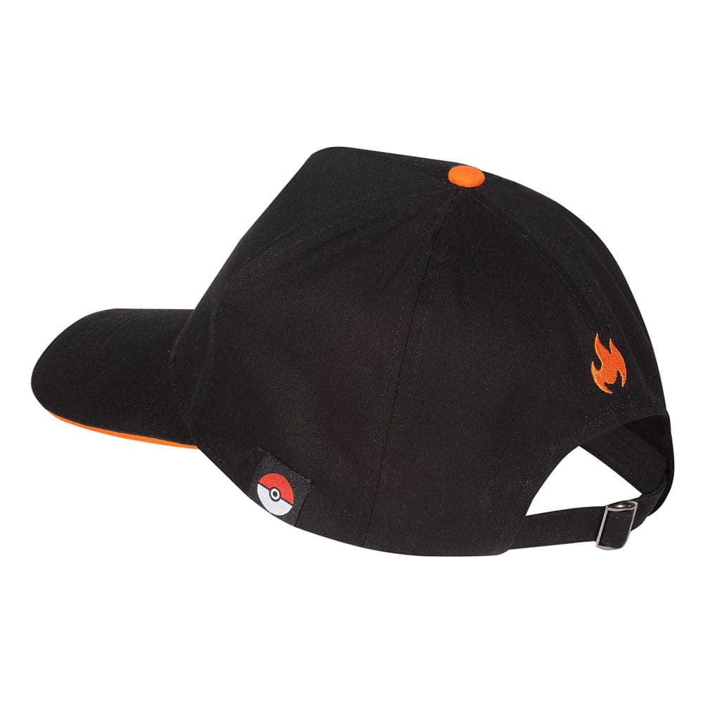 Pokemon Hat - Curved Bill Cap (Charmander Badge) - Kevin's Hobby Shop