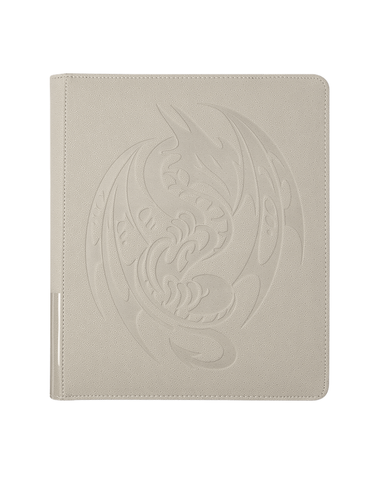 Dragon Shield - Card Codex Portfolio 160 (Ashen White) - Kevin's Hobby Shop
