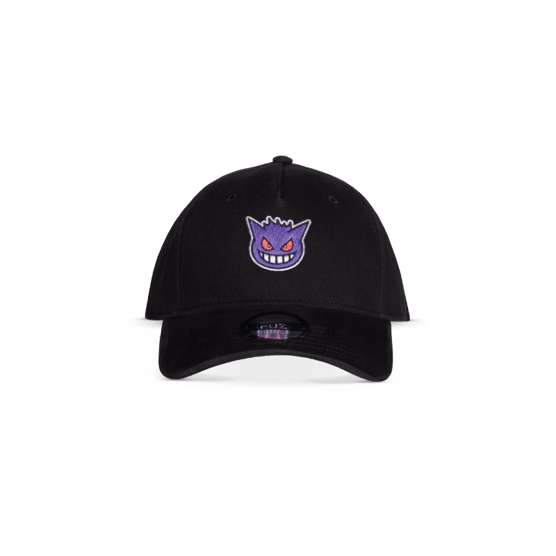 Pokémon Hat - Curved Bill Cap (Gengar Badge) - Kevin's Hobby Shop