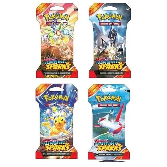 Pokemon TCG: Surging Sparks Sleeved Booster - Kevin's Hobby Shop